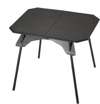 Generic Campingtische-Picnic Tisch, faltbar, tragbar, mit höhenverstellbaren Beinen, klappbar, für Strand, Angeln, Garten, Grill