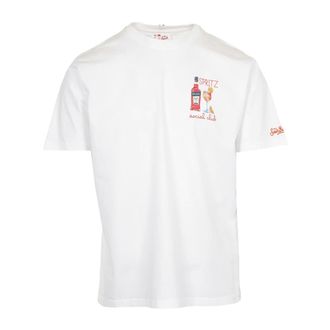 MC2 Saint Barth Homme, Tops, Blanc, Taille: XL Portofino Social Spritz