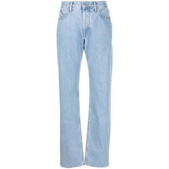 The Attico L&auml;ssige blaue Gerades Jeans - - Jeans - Damen - Blau - W27