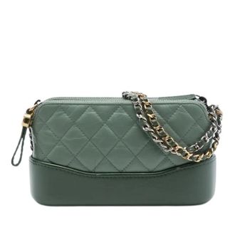Chanel Pre-owned Crossbody Bag - - Pre-owned - Damen - Gr&uuml;n - ONE SIZE