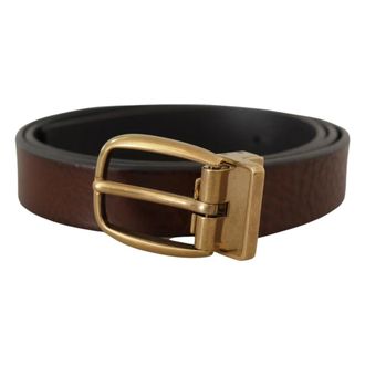 Dolce & Gabbana Homme, Accessoires, Brun, Taille: 80 CM Magnifique Ceinture