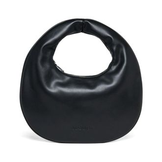 Max & Co. Umh&auml;ngetasche mit Logopr&auml;gung - - Bags - Damen - Schwarzk - ONE SIZE