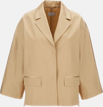 Alberto Biani Jacke Aus Seidengemisch