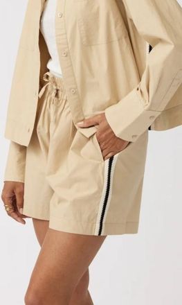 Alchemist Damen vegan Shorts Pfingstrose Tape Sand Beige