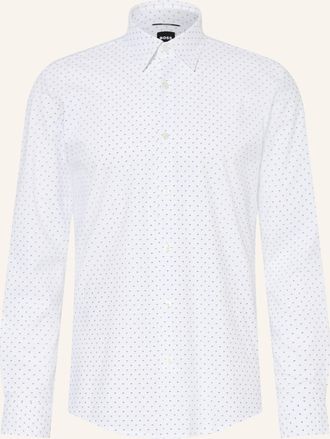 HUGO BOSS Hemd Roan Slim Fit blau
