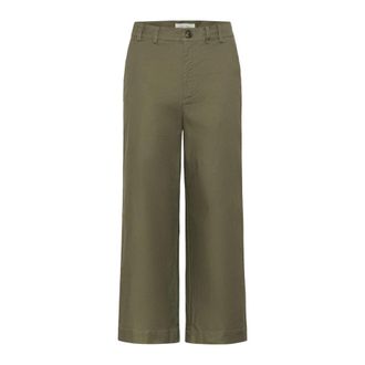 Part Two Hochtaillierte Kurze Hose Kalamata - - Trousers - Damen - Gr&uuml;n - L