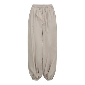 Co'Couture Femme, Pantalons, Gris, Taille: 44 FR Wide Pantalons
