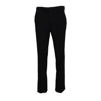 Bencivenga Elegante Schwarze MainLine Hose - - Trousers - Herren - Schwarzk - 3XL