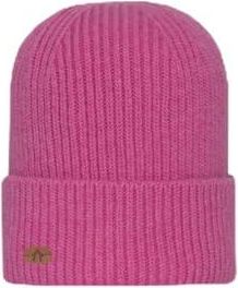 Cabaia CABAIA - Bonnet French 75 Rose Vif - Bonnet dhiver Chaud sans Pompon pour Homme et Femme - Maille Douce et Confortable - Taille Unique Adulte