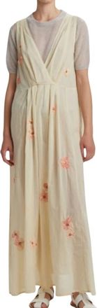 PDR Phisique Du Role Femme, Robes, Beige, Taille: 38 FR Long Sleeveless Dress