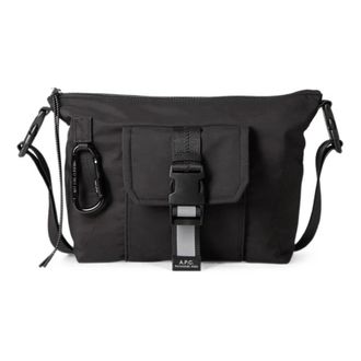 A.P.C. Trek Satchel - - Bags - Herren - Schwarzk - ONE SIZE