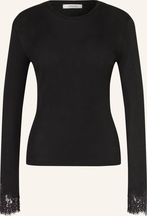 Dorothee Schumacher Dorothee Schumacher Longsleeve Mit Spitze schwarz