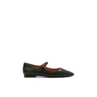 Kazar Flache Lederschuhe mit lackierten Nasen - - Shoes - Damen - Schwarzk - 40 EU