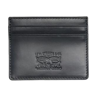 Levi's Kartenetui aus Leder - - Accessories - Herren - Schwarzk - ONE SIZE