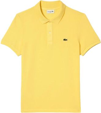 Lacoste Homme, Tops, Jaune, Taille: M Polo Slim Fit Piqu&eacute; L.12.12