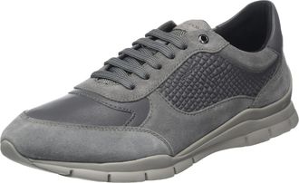 Geox Damen D Sukie A Sneaker, DK Stone, 37 EU
