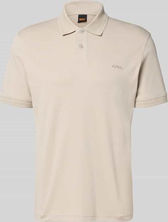 Boss Orange by Hugo Boss Regular Fit Poloshirt aus reiner Baumwolle Modell INTERLOCK