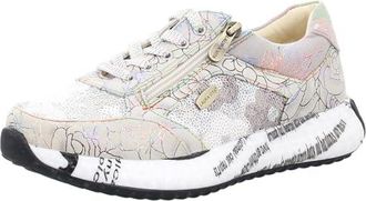 Laura Vita Burton 1123, Femme Basket_Mode_Basse Gris bi-matière - 41 EU