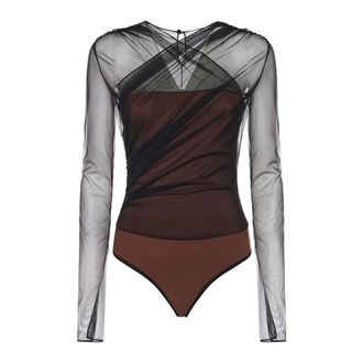 Nensi Dojaka Nensi Dojaka, Femme, Tops, Multicolore, Taille: 40 FR Ren&eacute;e Bodysuit