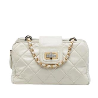 Chanel Pre-owned Quilted Shoulder Bag - - Pre-owned - Damen - Wei&szlig; - ONE SIZE
