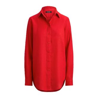Ralph Lauren Damen, Blusen & Hemden, Rot, SGr&ouml;&szlig;e