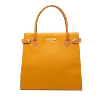 Burberry Pre-owned Leather Handbag - - Pre-owned - Damen - Gelb - ONE SIZE