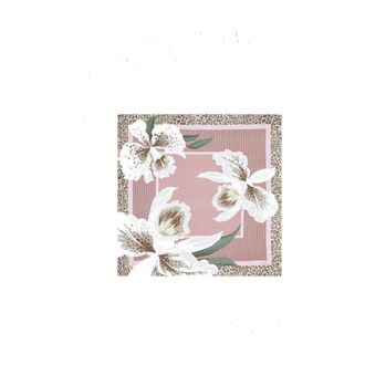 Liu Jo Femme, Accessoires, Rose, Taille: ONE Size Foulard Fleur
