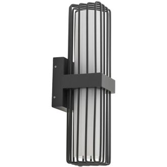 Lucande Applique Exterieur &agrave; intensit&eacute; variable Chandan en aluminium