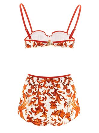 Dolce & Gabbana Maiolica Bikini - Orange