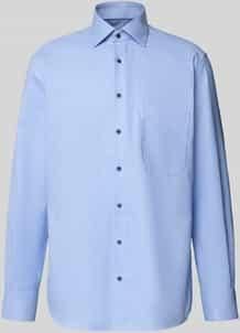 Eterna Comfort Fit Business-Hemd mit Knopfleiste