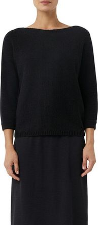 Comma Strickpullover mit Leo-Schleifendetail