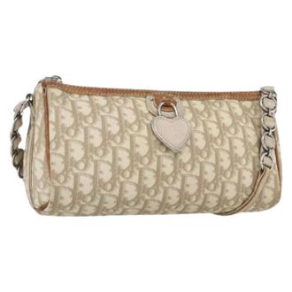 Dior Pre-owned Vintage Schultertasche - - Pre-owned - Damen - Beige - ONE SIZE