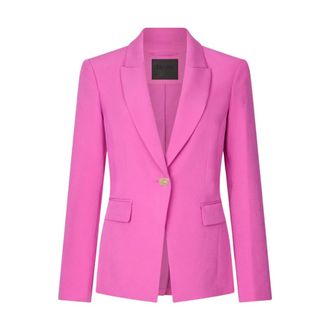 Liu Jo Femme, Vestes, Rose, Taille: 38 FR Blazer Slim-fit