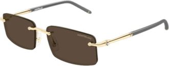 Montblanc Montblanc, unisex, Accessoires, Jaune, Taille: 56 MM Mb0443S