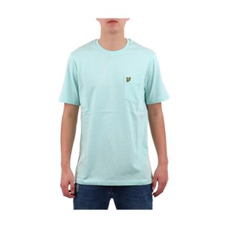 Lyle & Scott Klassisches T-Shirt mit Brusttasche und kurzen &Auml;rmeln - - Tops - Herren - Gr&uuml;n - 2XL