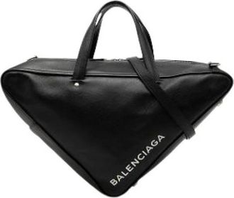 Balenciaga Pre-owned Triangle Duffle Bag - Femme - Pre-owned - Noir - Taille: ONE Size