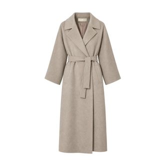 Liviana Conti Wayne Coat - Femme - Manteaux - Beige - Taille: 46 FR