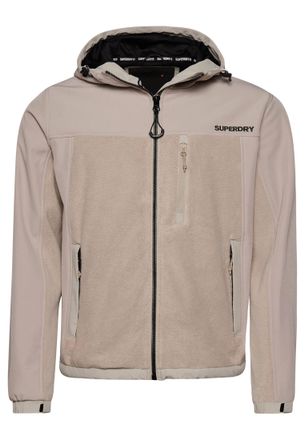 Superdry Herren Hybrid Trekker-Jacke Weidengrau XL