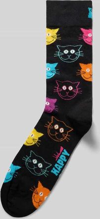 Happy Socks Socken mit Label-Detail