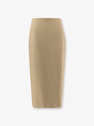 Max Mara Mxsveranda linen midi skirt - MAX MARA - gender_Woman