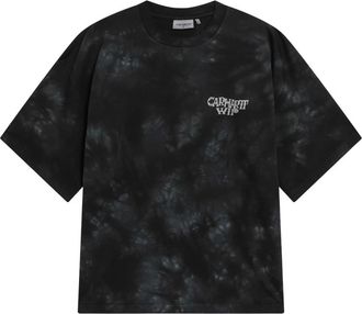 Carhartt Work in Progress Homme, Tops, Noir, Taille: XL S/S Radiate T-Shirt