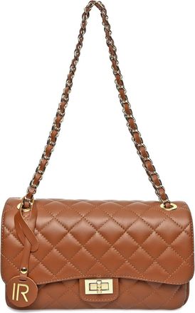 Isabella Rhea Braun Rindsledertasche