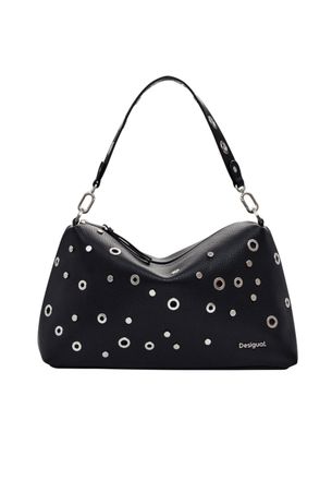 Desigual Rebel Bergamo Shoulder Bag Black
