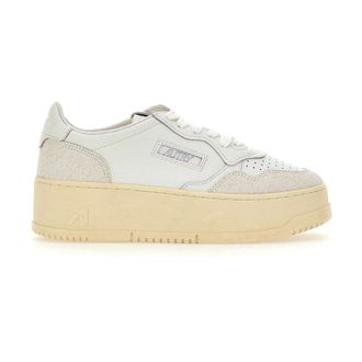 Autry Femme, Chaussures, Blanc, Taille: 39 EU Platform Low