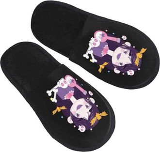 Generic Chaussons Halloween Avec Une Jolie Petite Fille Antidérapantes Pantoufles En Coton Épais Chaussons Maison Pour Hôtels DIntérieur La Maison M