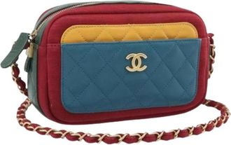 Chanel Sac bandouli&egrave;re vintage doccasion - Femme - Pre-owned - Multicolore - Taille: ONE Size