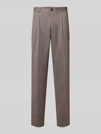 Bugatti Straight Fit Stoffhose mit Baumwoll-Anteil