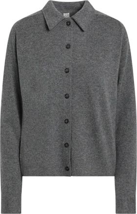 Toteme Raglan-&Auml;rmel Kaschmir Cardigan - - Knitwear - Damen - Grau - M