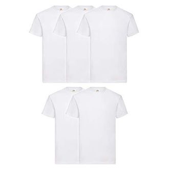 Fruit Of The Loom T-shirt Fruit of the Loom &agrave; col rond - F140, 5 / 10 / 15 / 20 pi&egrave;ces - Multicolore - X-Large