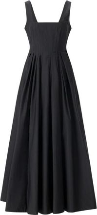 Sportmax Femme, Robes, Noir, Taille: 42 FR Maxi Dress